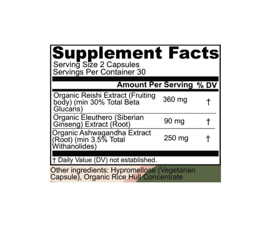 adaptogenic mushroom complex supplement