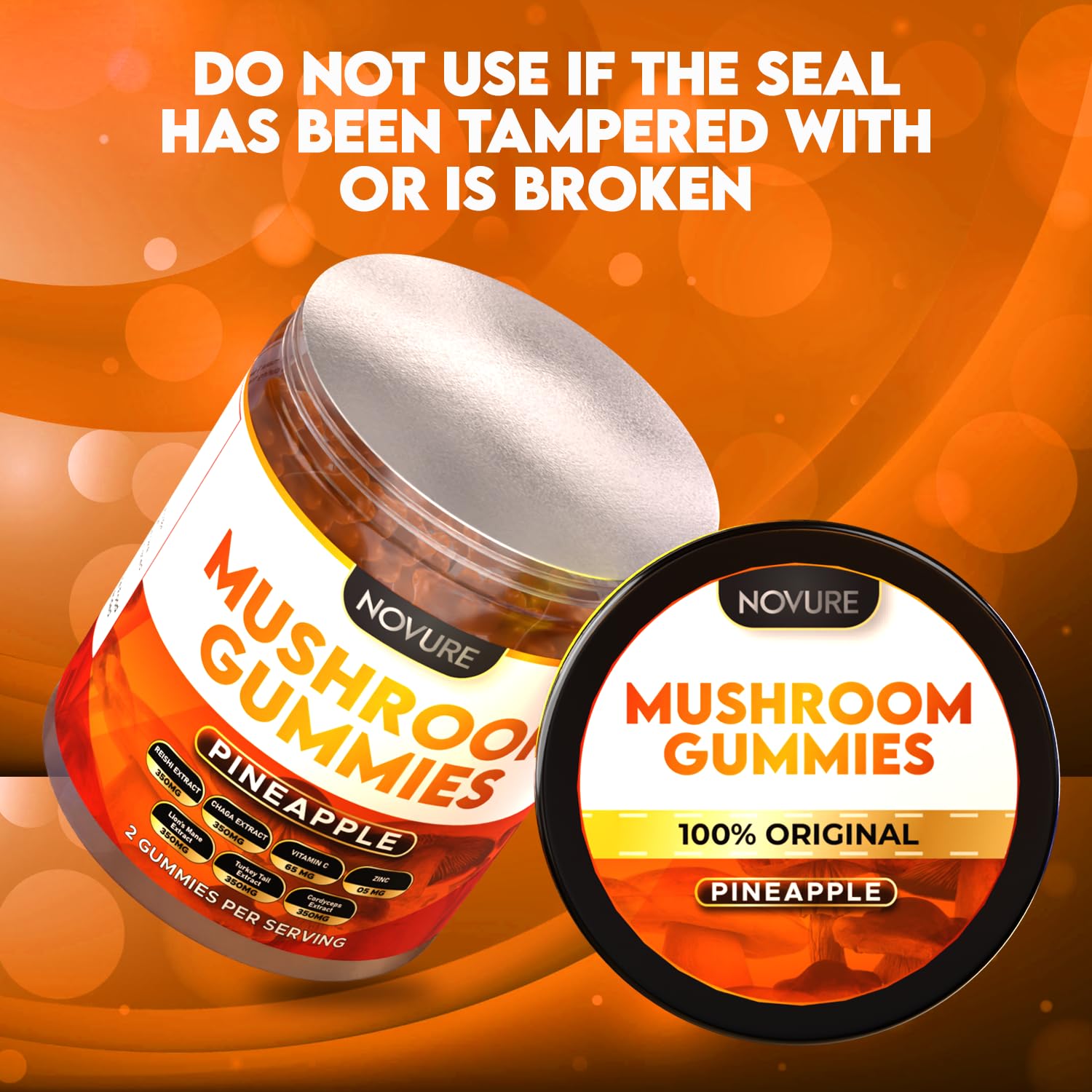 Adaptogenic mushroom gummies for a balanced life
