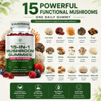 adaptogenic mushroom gummies for energy