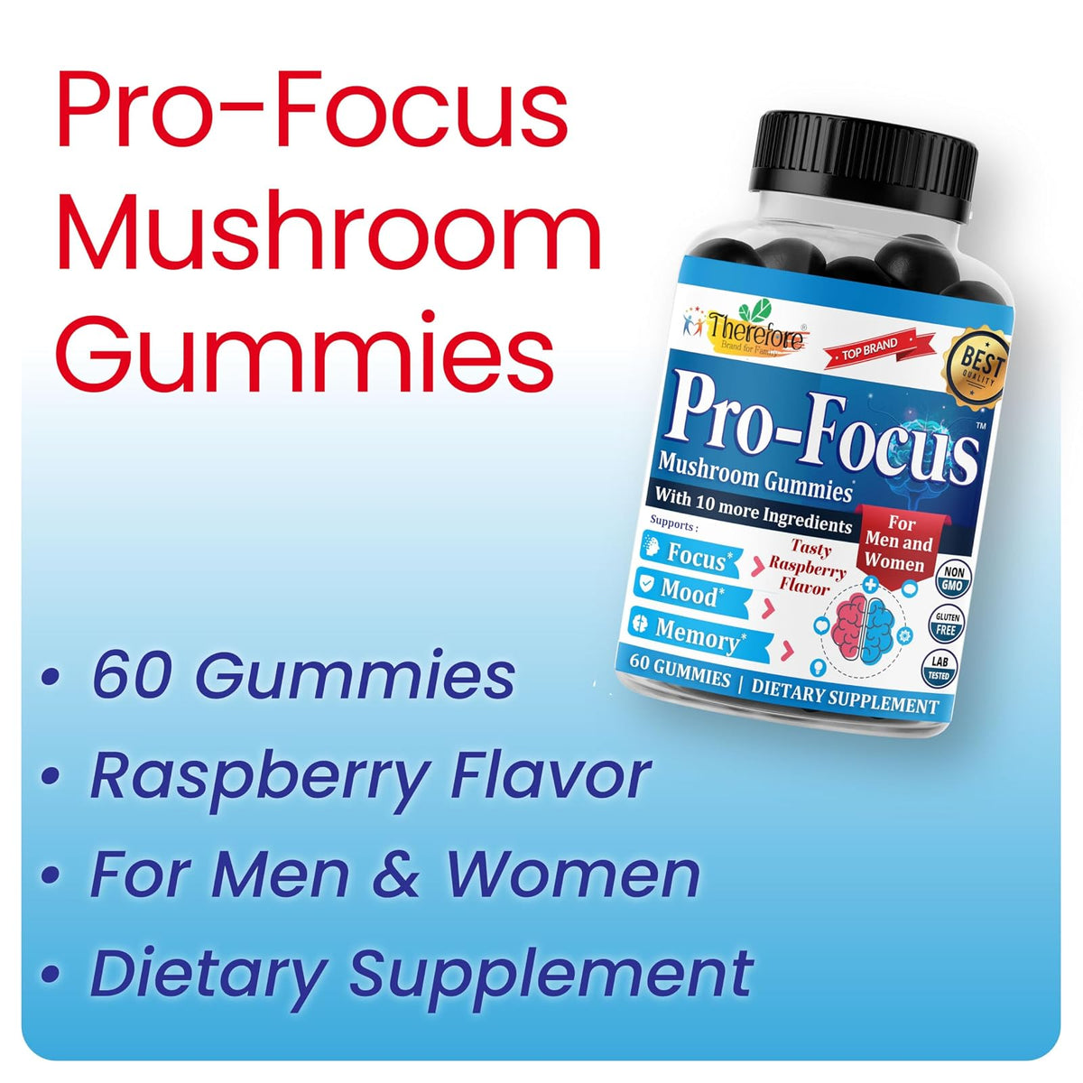 Adaptogenic mushroom gummies for wellness