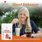 adaptogenic mushroom powder for stress relief