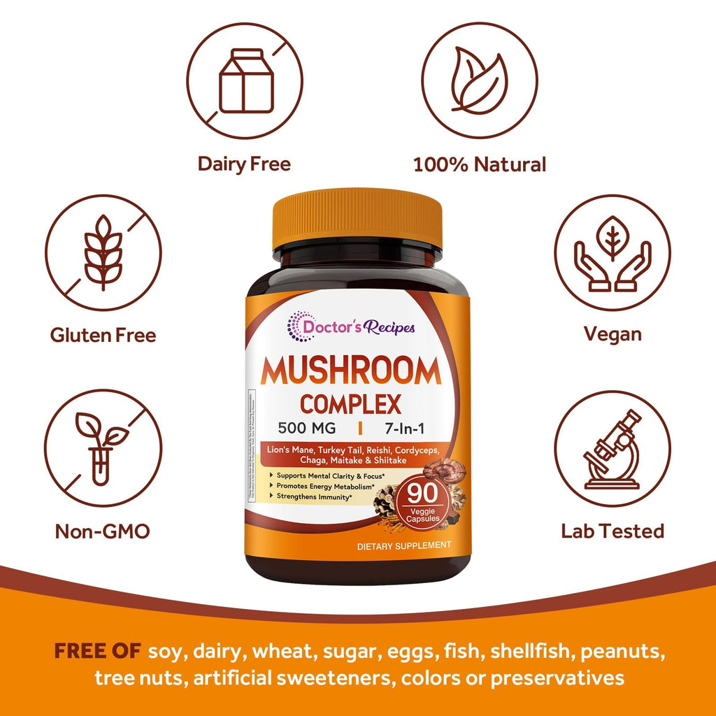 adaptogenic mushroom supplement for stress