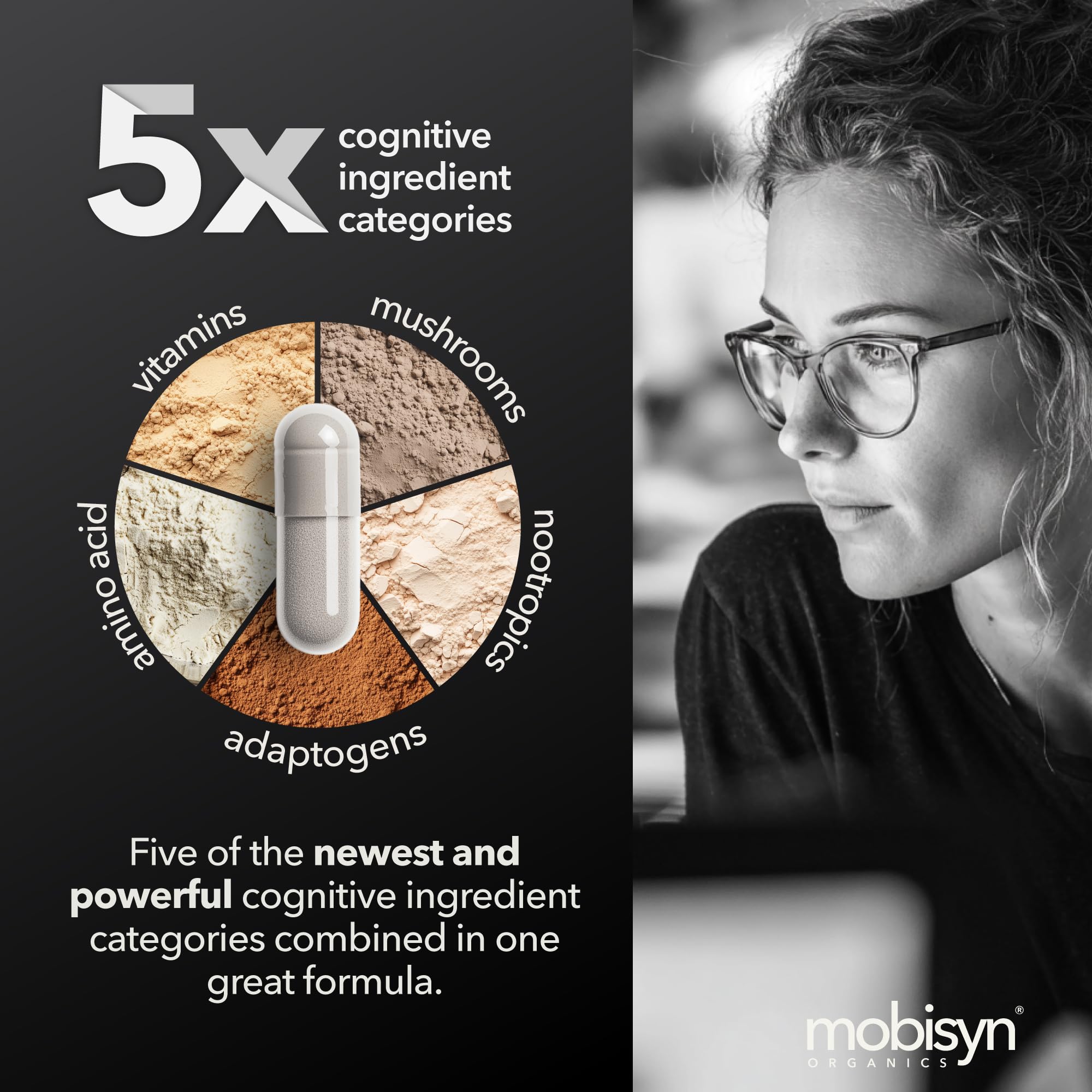 Adaptogenic mushrooms for brain health