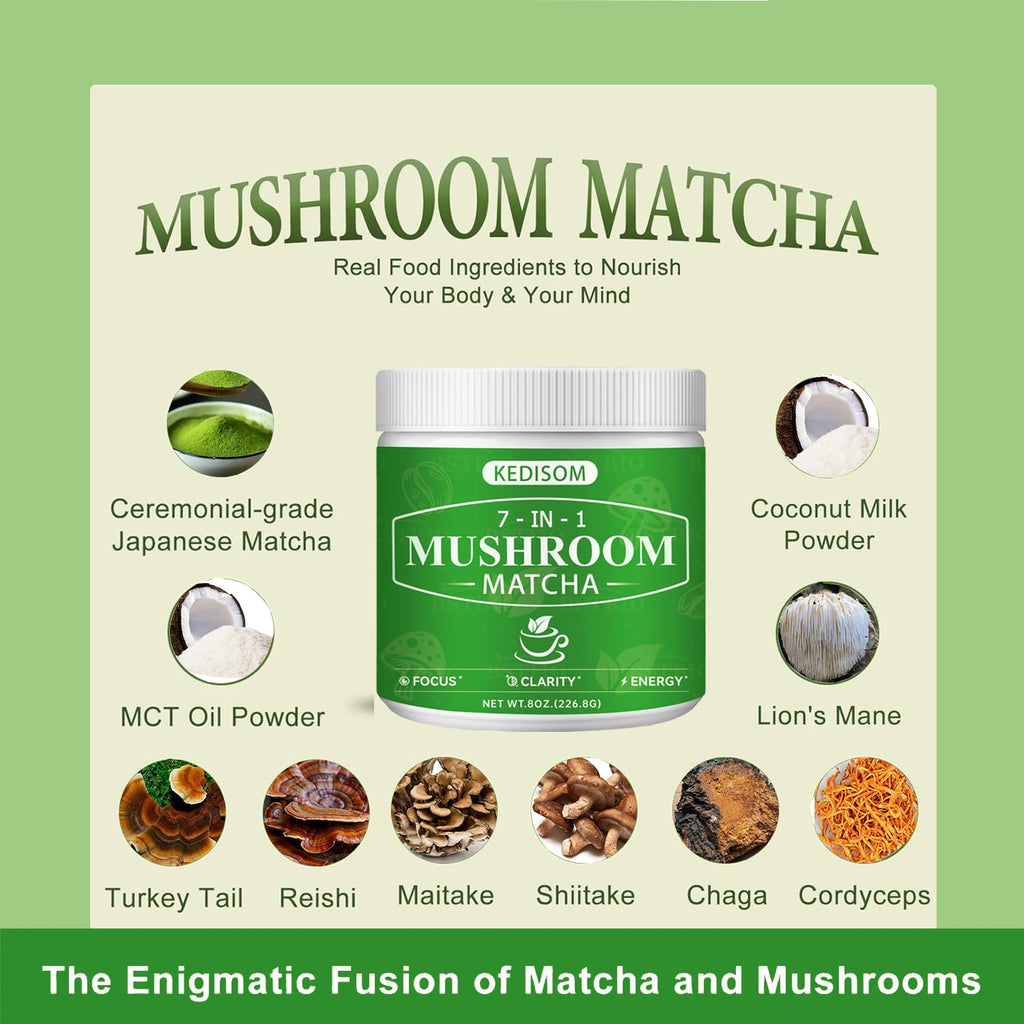 Adaptogenic mushrooms for stress relief