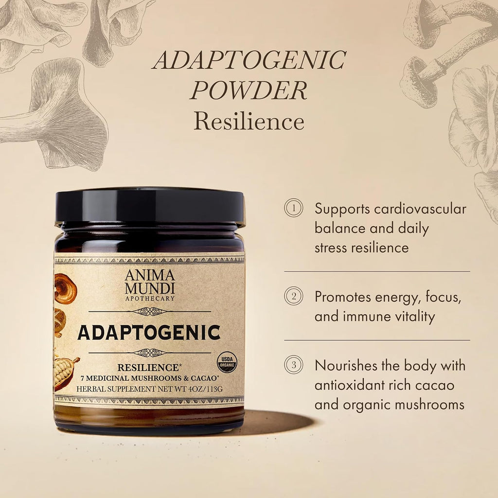 adaptogenic mushrooms for stress relief