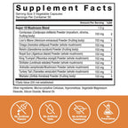 Adaptogenic mushrooms for stress relief