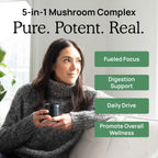 Adaptogenic mushrooms for stress relief