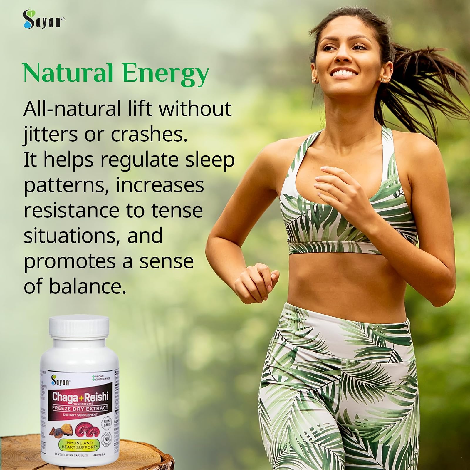 Adaptogenic mushrooms for vitality