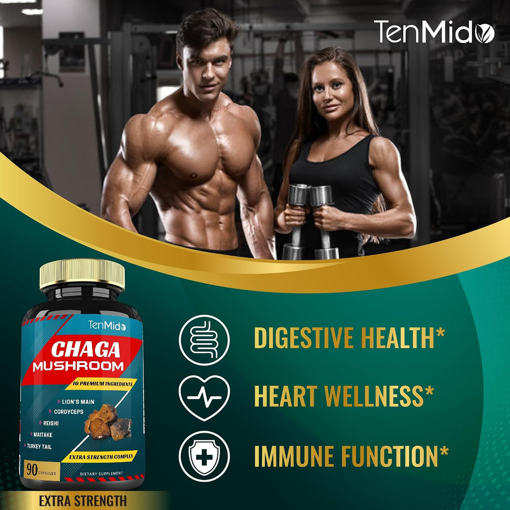 Adaptogenic mushrooms for wellness
