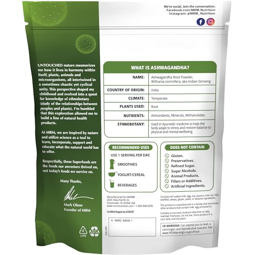 adaptogenic nutrition with ashwagandha