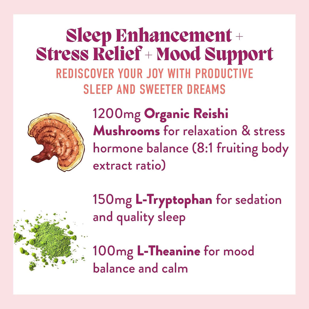 adaptogenic reishi for better sleep