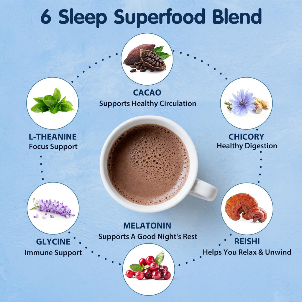 adaptogenic reishi hot chocolate blend