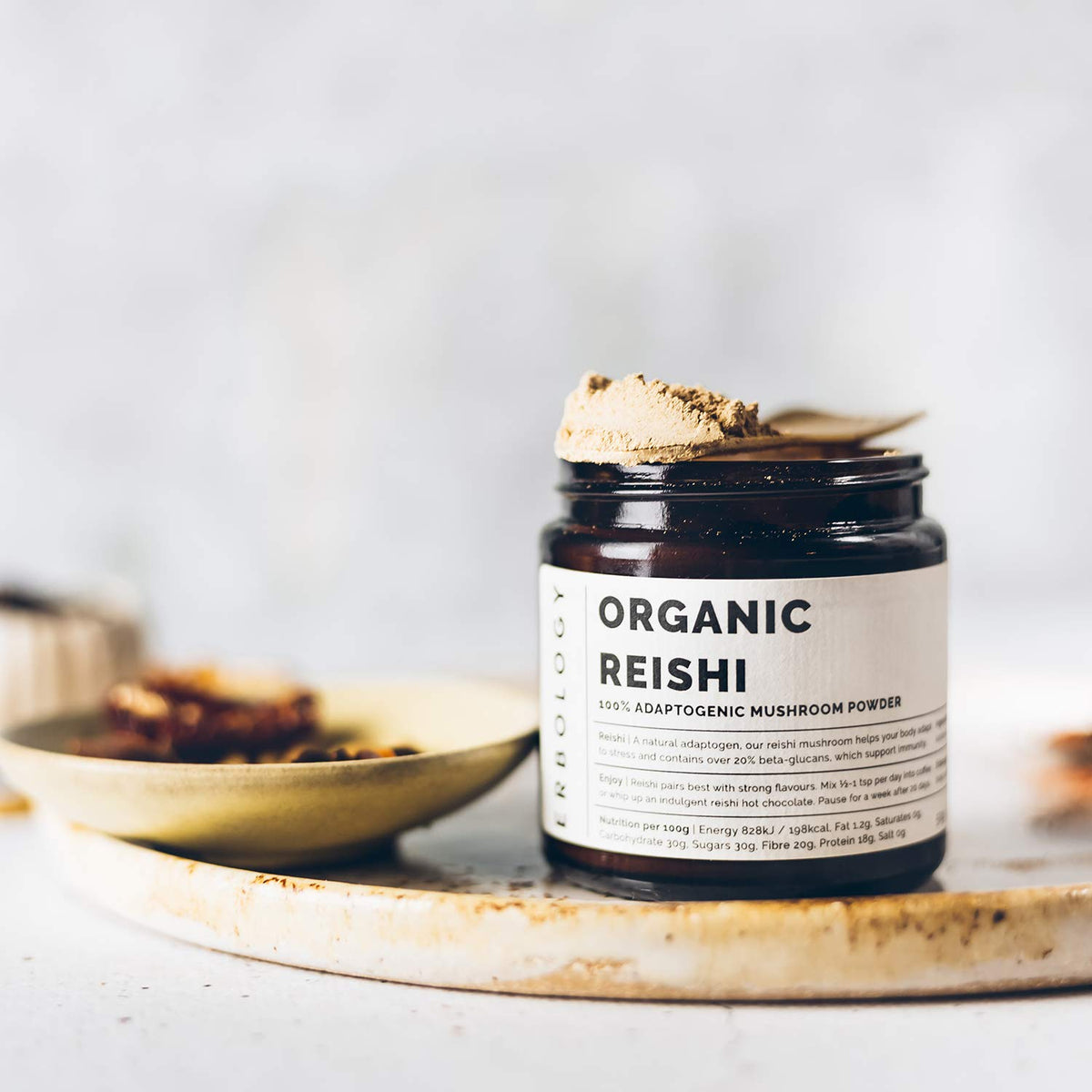 adaptogenic reishi powder for stress relief