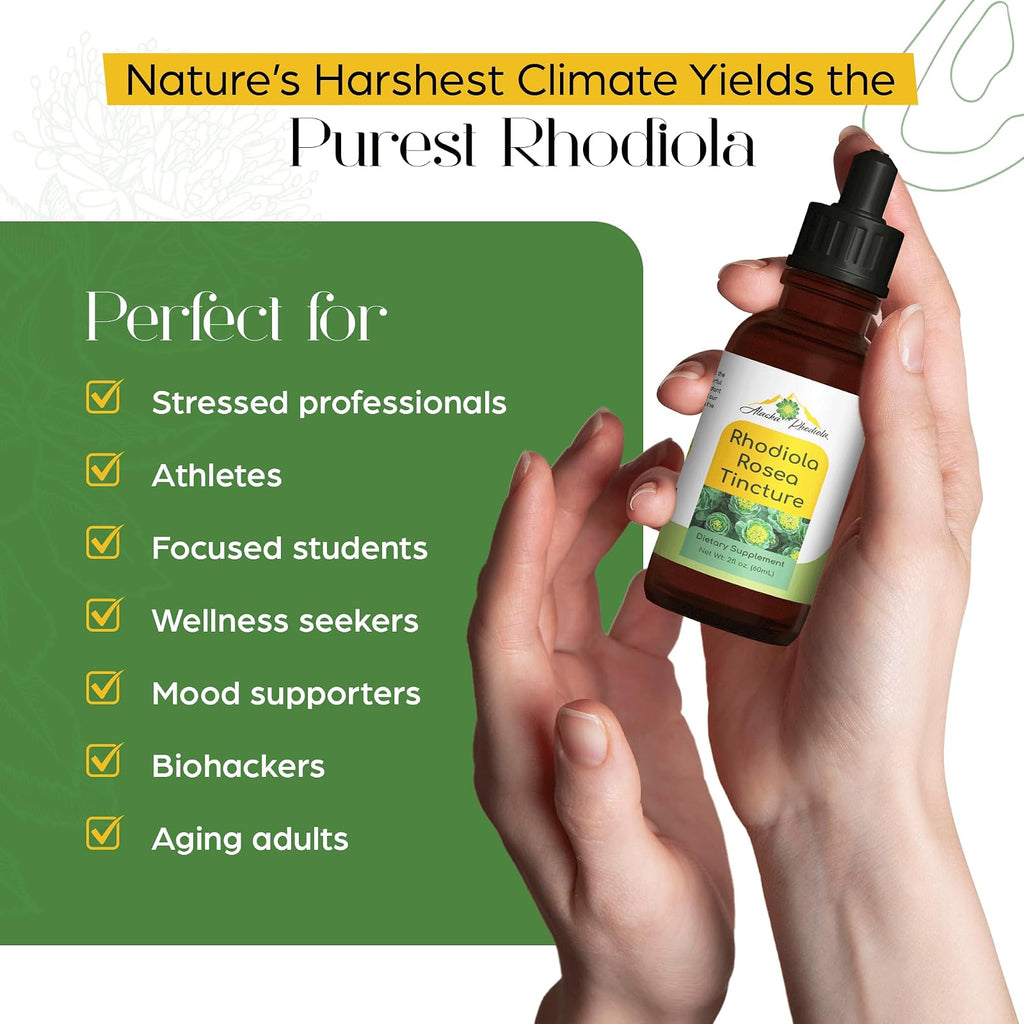 adaptogenic rhodiola for enhanced focus