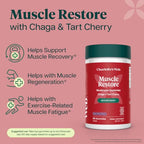 Adaptogenic support with chaga mushrooms