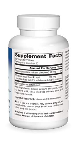 Adaptogenic support with Rhodiola extract
