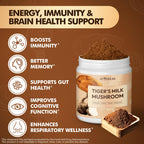 Adaptogenic Tiger Milk Mushroom benefits