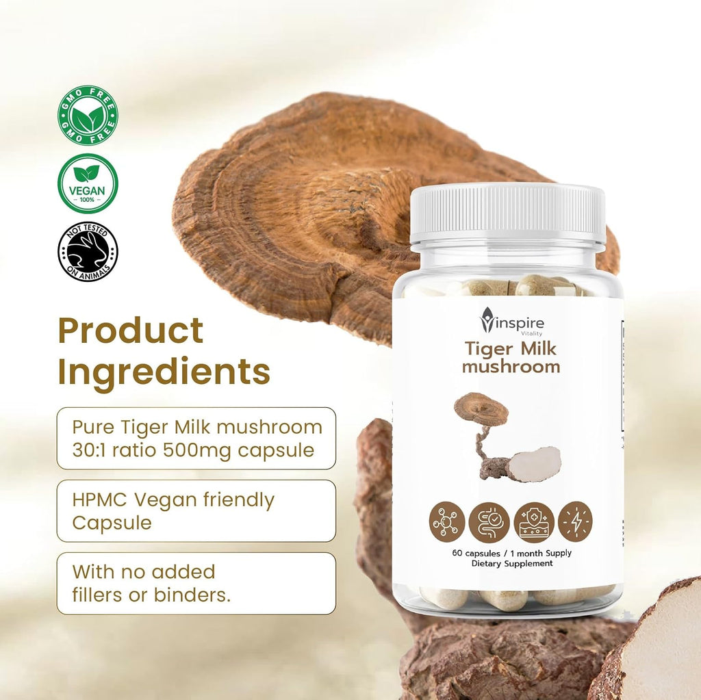 adaptogenic Tiger Milk Mushroom