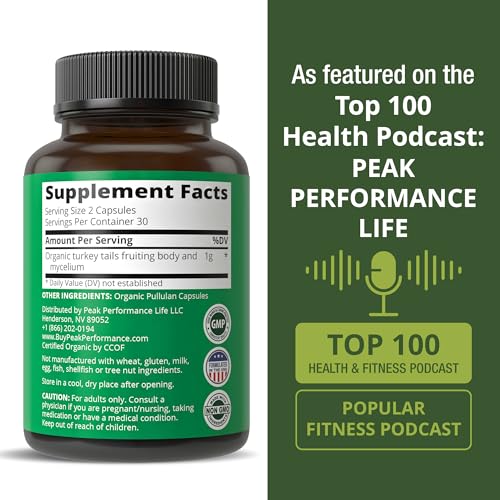 adaptogenic turkey tail mushroom supplement