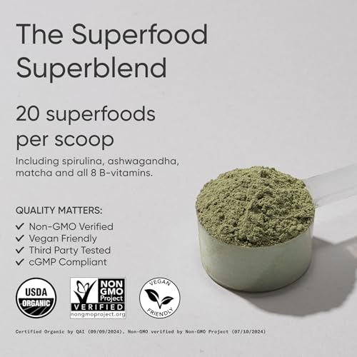 adaptogens and spirulina for energy