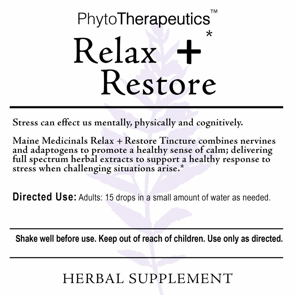 adaptogens for healthy relaxation tincture
