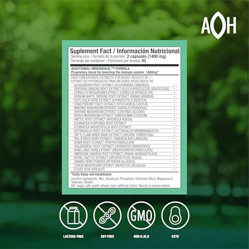 ADAPTOHEAL echinacea with reishi extract