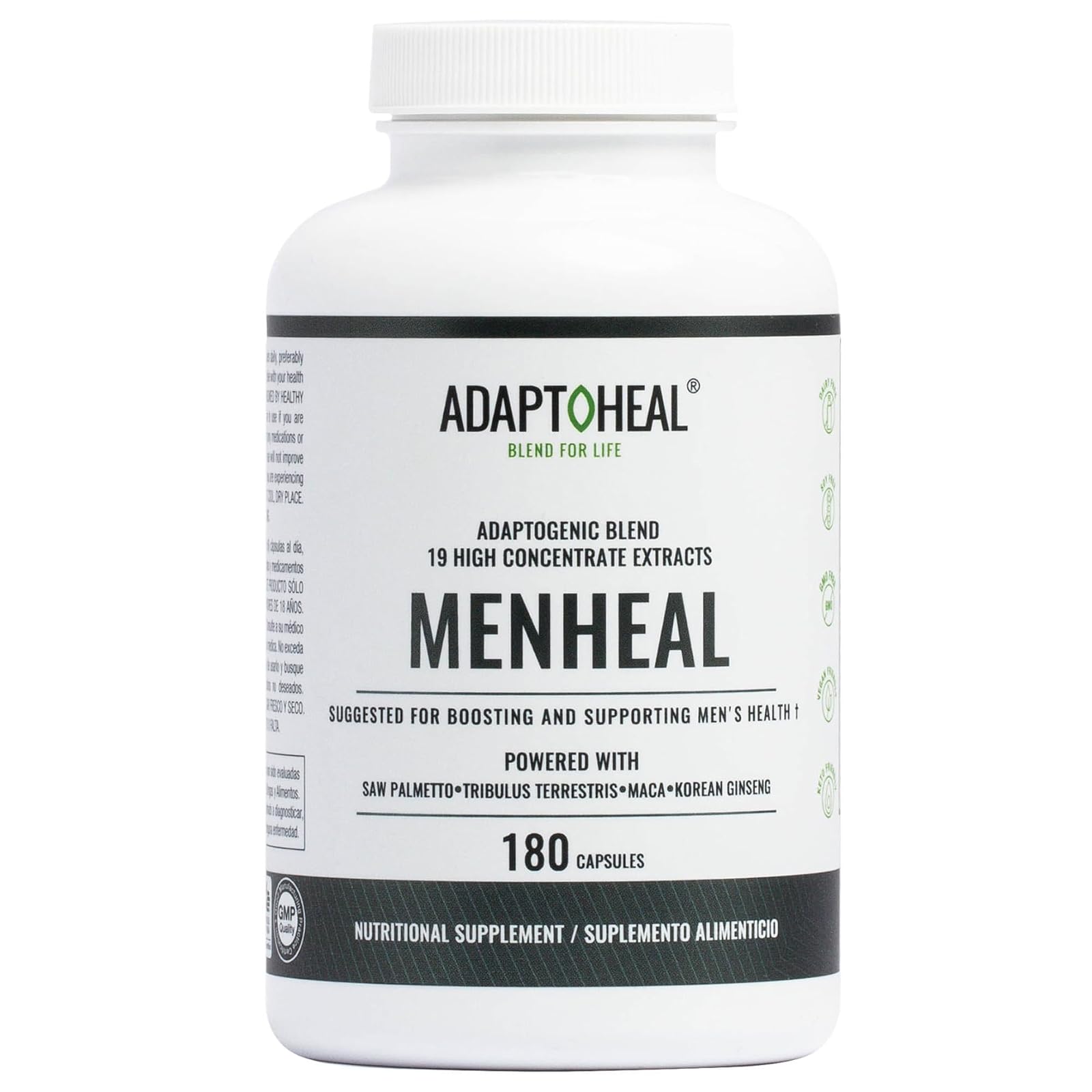 ADAPTOHEAL Menheal prostate health capsules