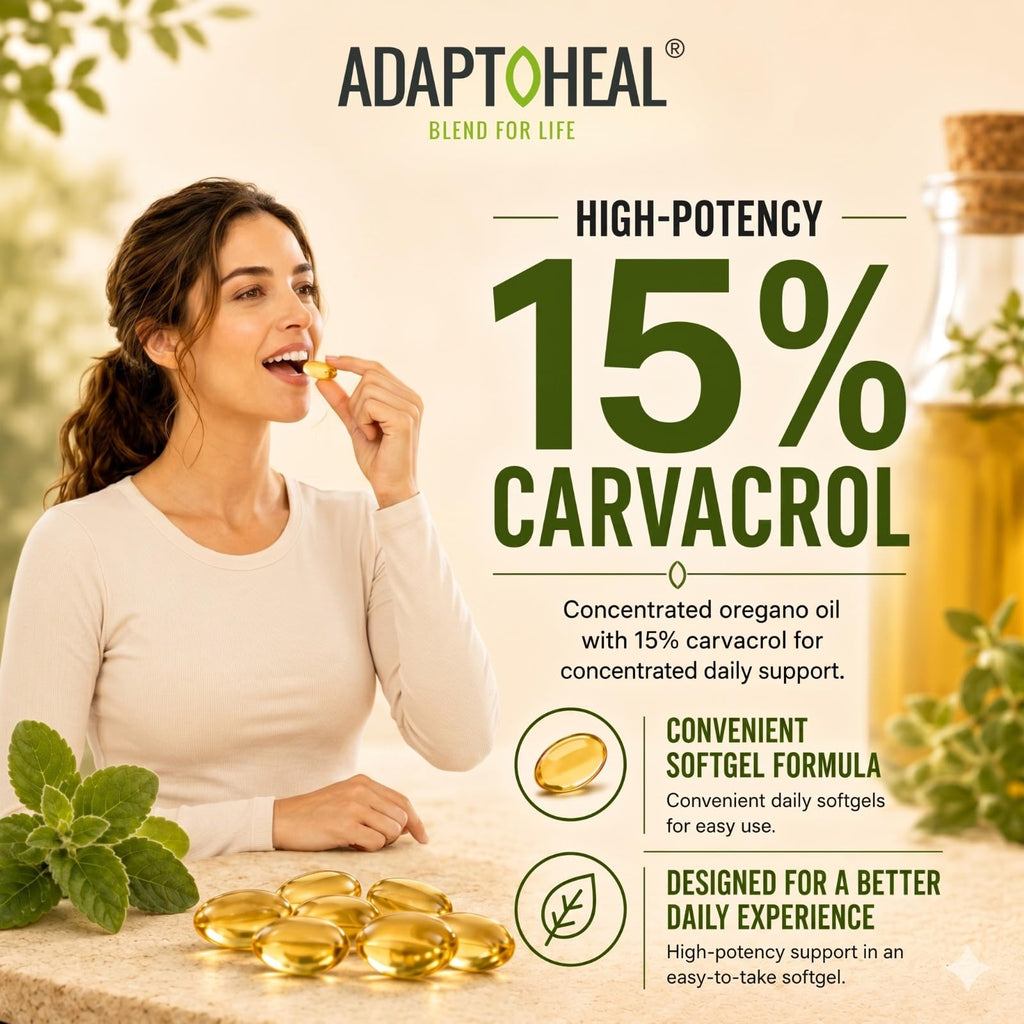 ADAPTOHEAL oregano oil for wellness