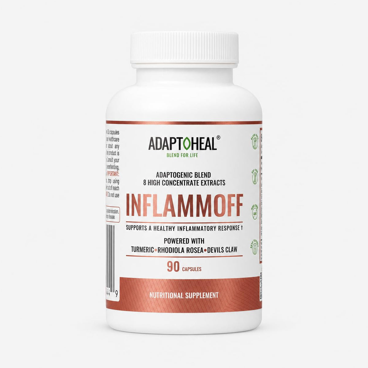 ADAPTOHEAL turmeric capsules for inflammation