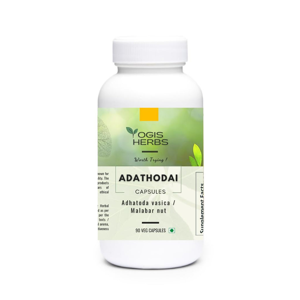 Adathodai capsules for respiratory health