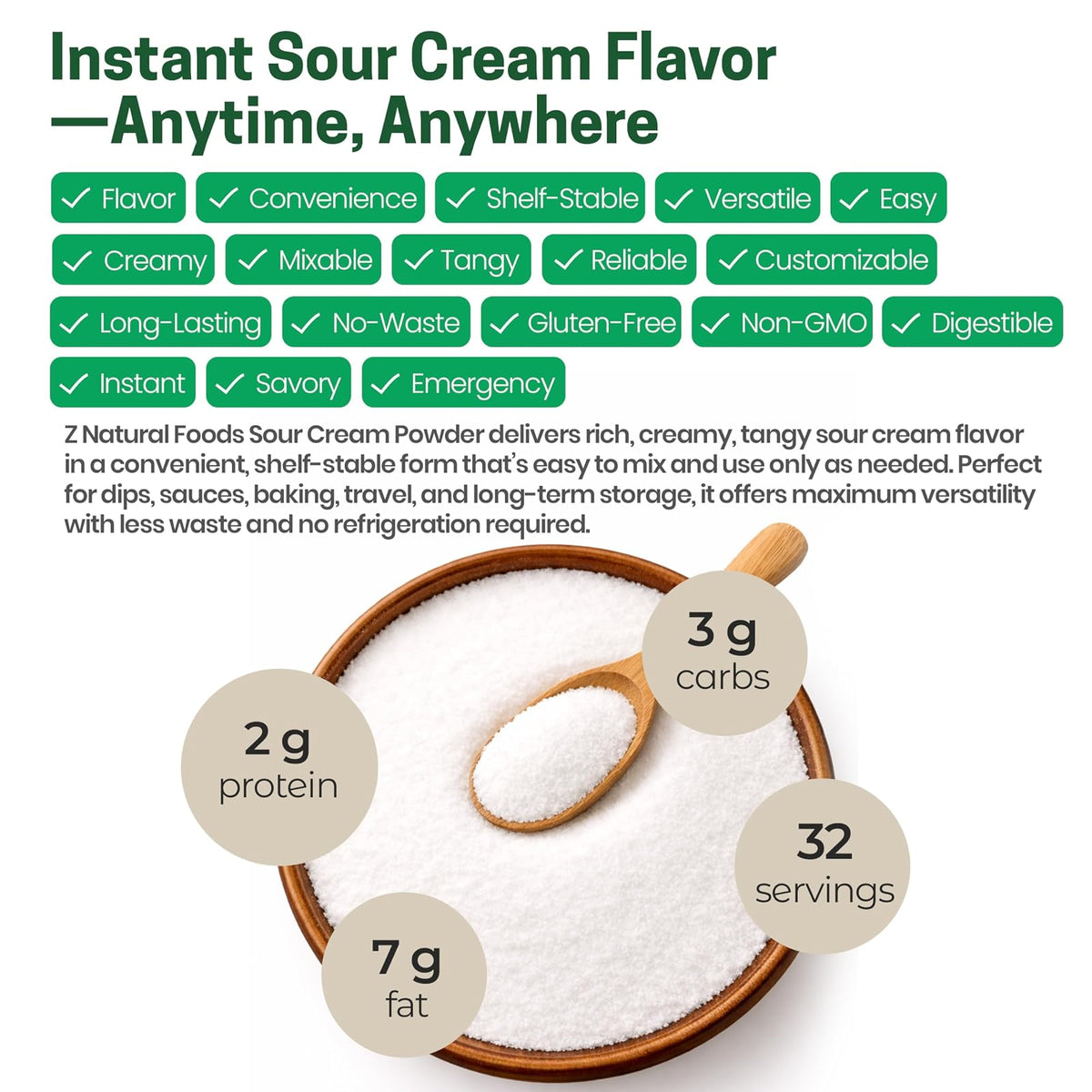 add to dips and dressings