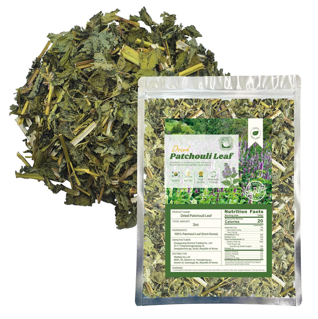 Adderenity dried patchouli herbal tea