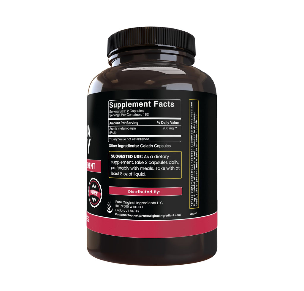 additive-free aronia berry extract