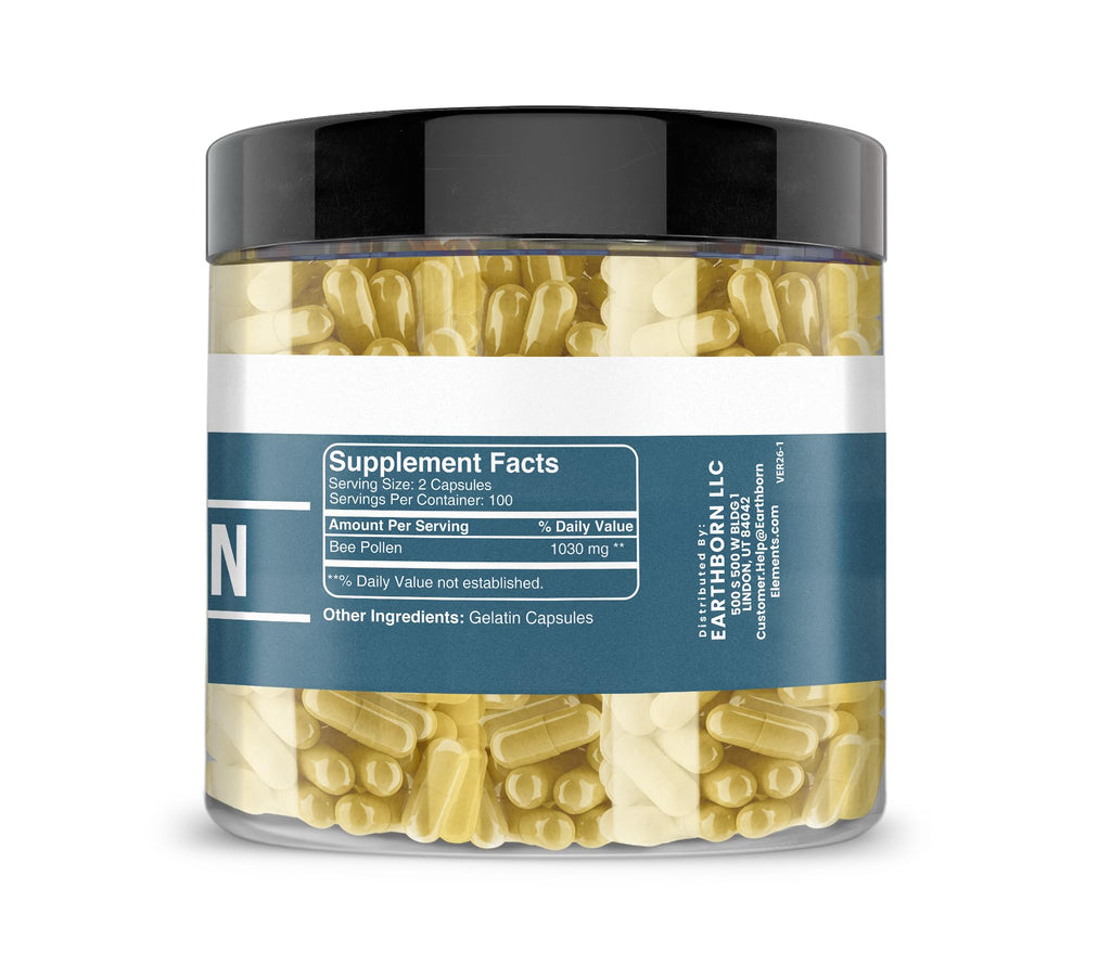 additive-free bee pollen benefits