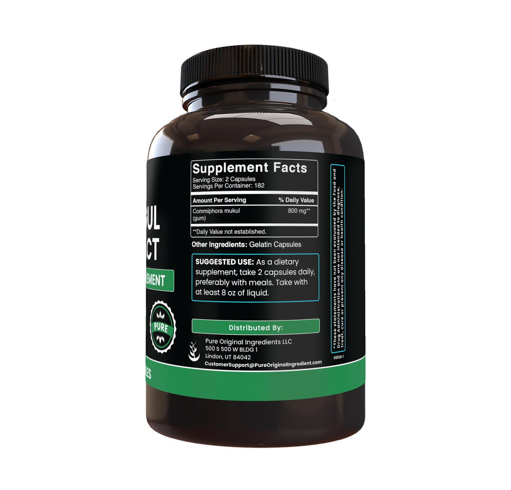additive-free guggul extract