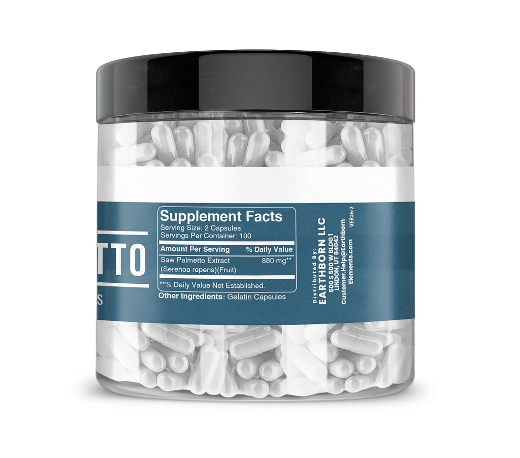 additive-free saw palmetto for optimal results