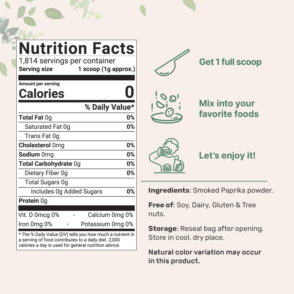 additive free smoked paprika spice