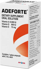 Adeforte Vitamin A D E benefits