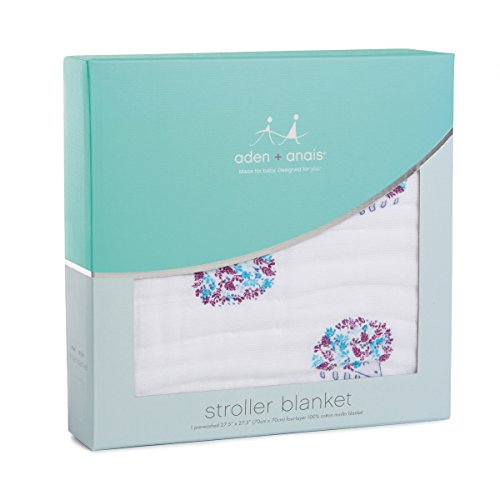 aden anais classic stroller blanket features
