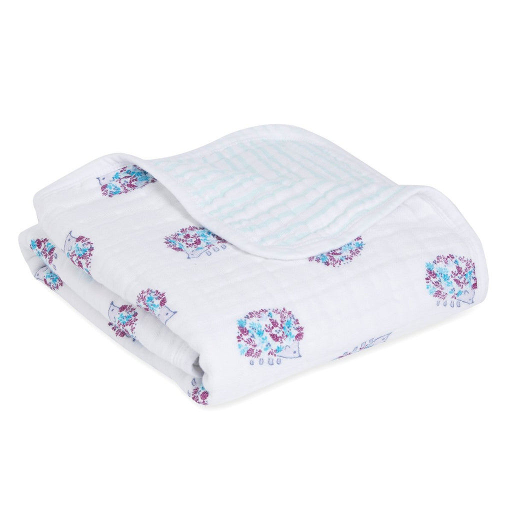aden anais stroller blanket thistle print