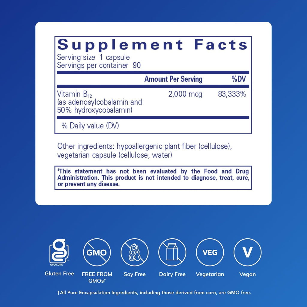 Adenosyl Hydroxy B12 for energy support