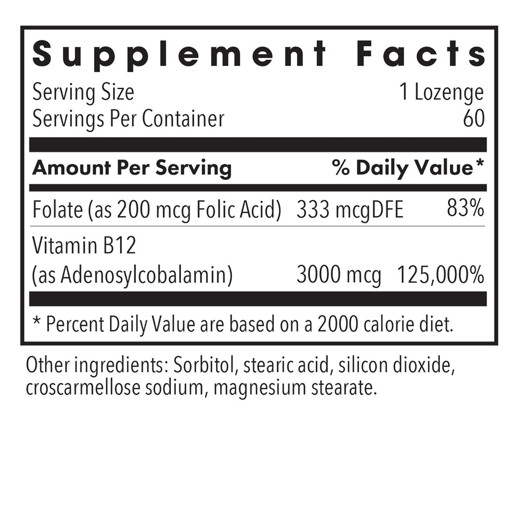 Adenosylcobalamin for energy support