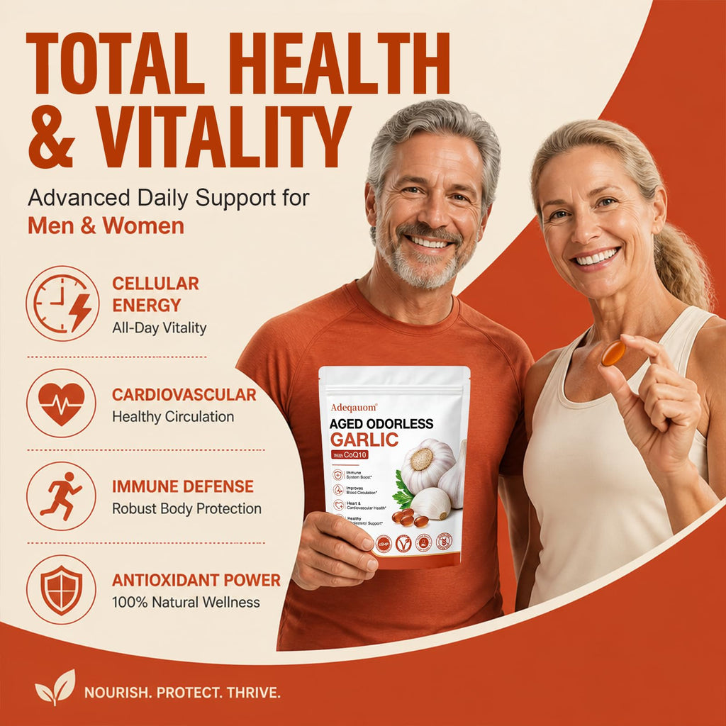 Adeqauom garlic extract for heart health