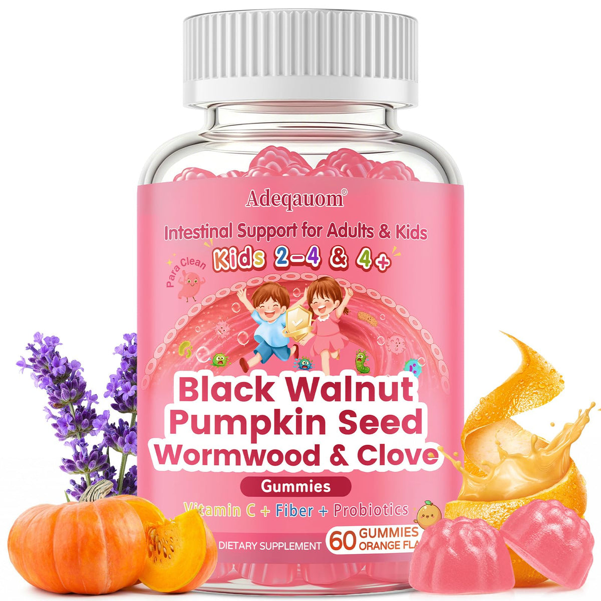 Adeqauom parasite cleanse gummies benefits