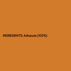 Adhatoda Vasica powder for wellness
