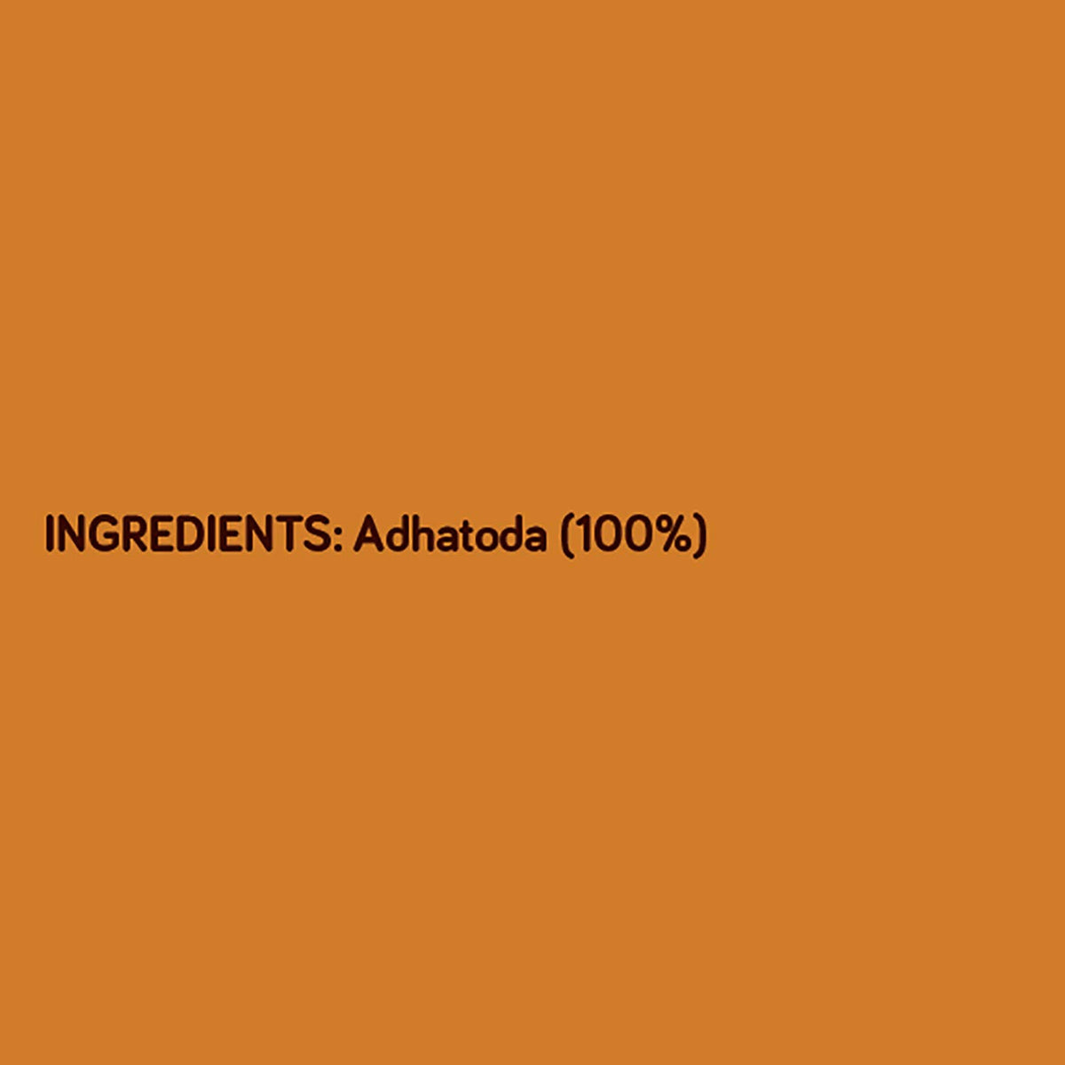 Adhatoda Vasica powder for wellness