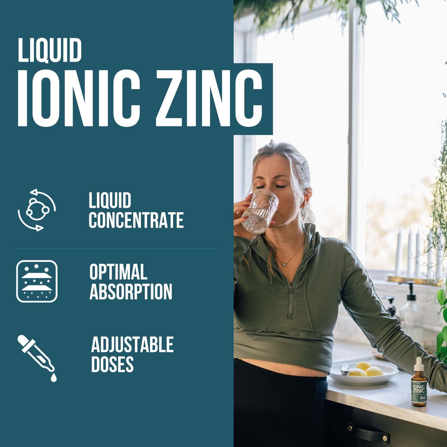 adjustable dosing zinc liquid