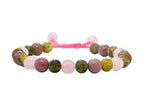 adjustable gemstone love bracelet set