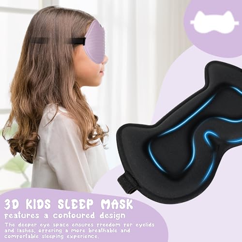 adjustable kids sleep mask for fit