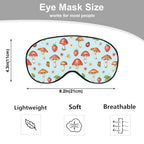 Adjustable strap sleep mask comfort
